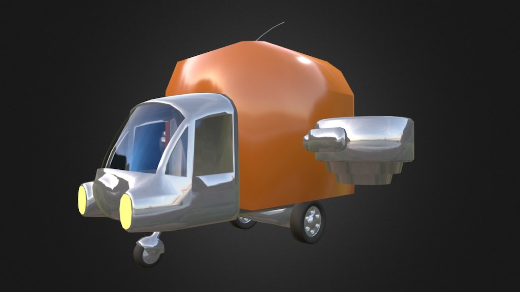 Space Camper - 3D model by Lorenz Fischer (@lorenzfischer) [9300e8b ...