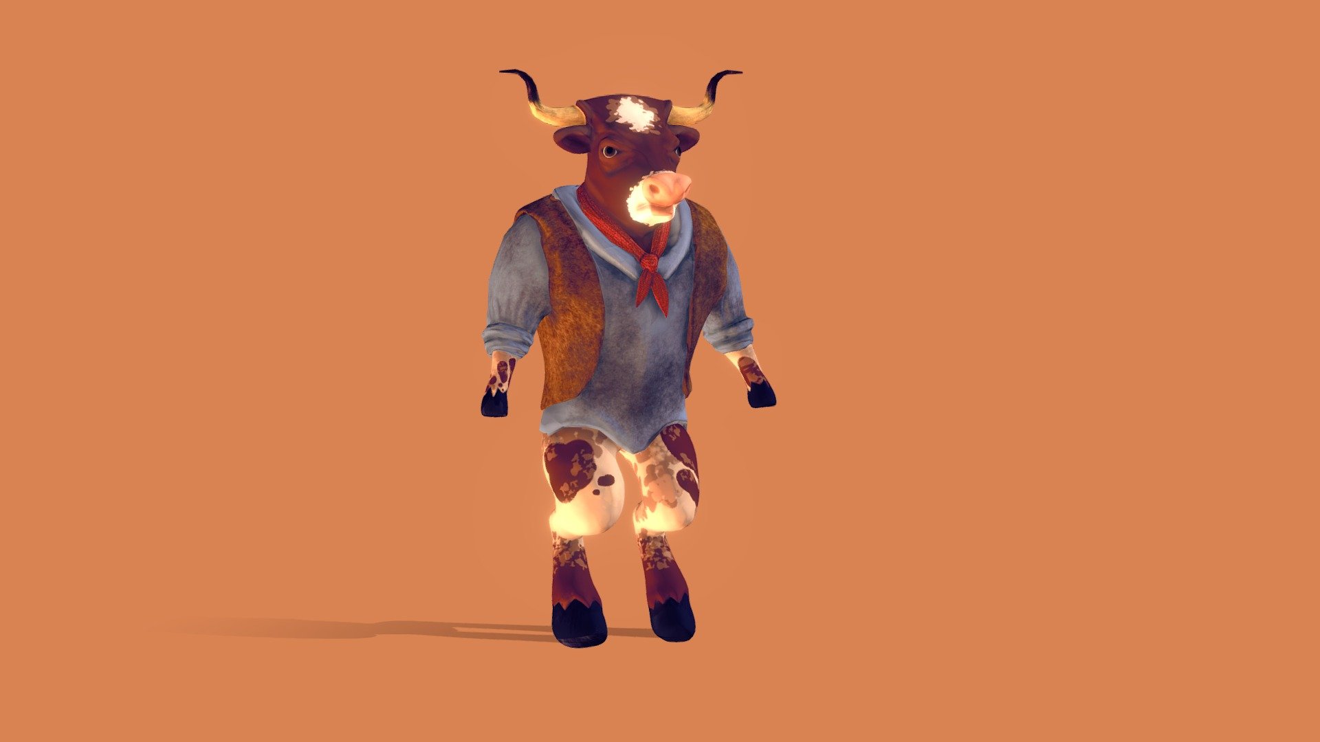 Angry Minotaur - 3D model by katie.mutton [9300ec6] - Sketchfab