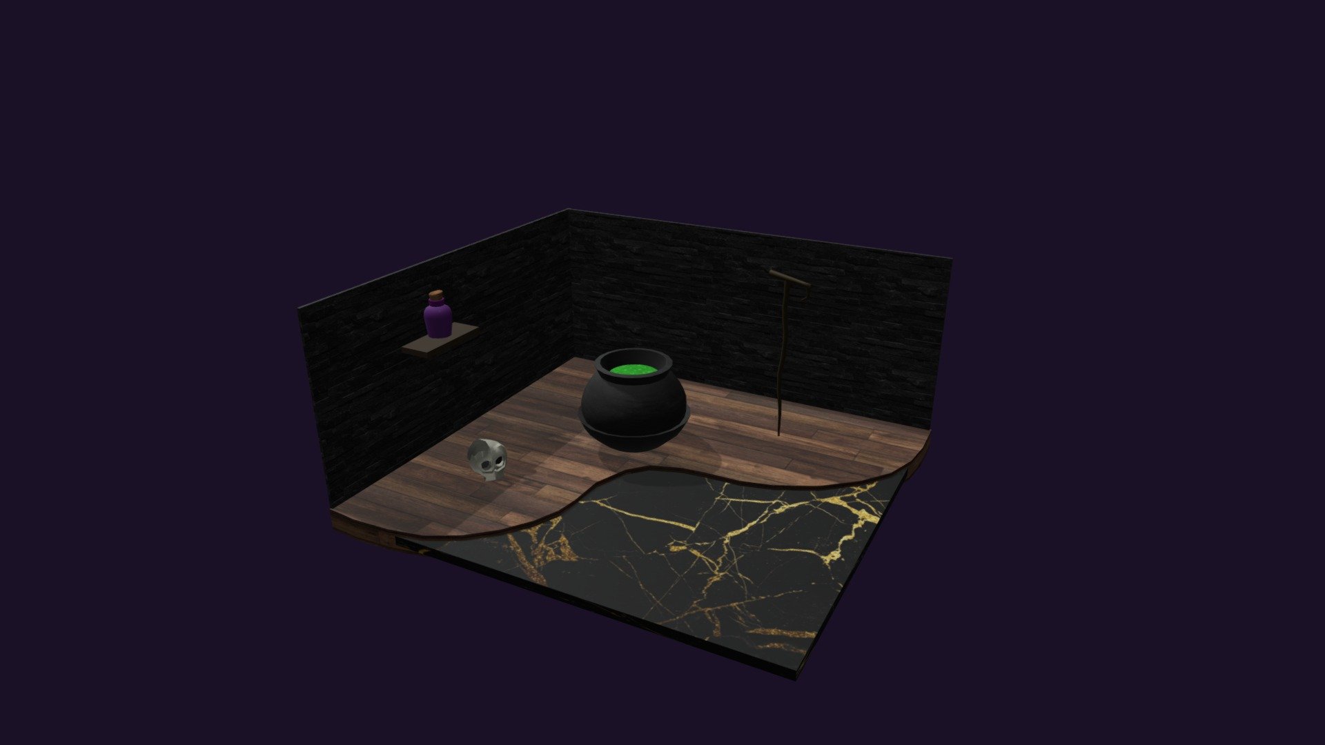 Wizard's Room - 3D model by heathdale [93018be] - Sketchfab