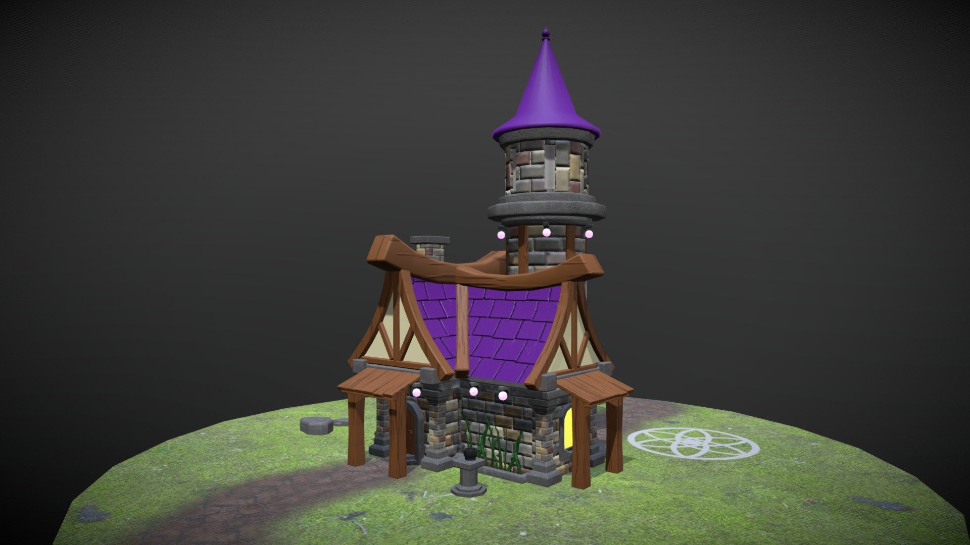 arcane house - 3D model by yerkenazkham [9303033] - Sketchfab