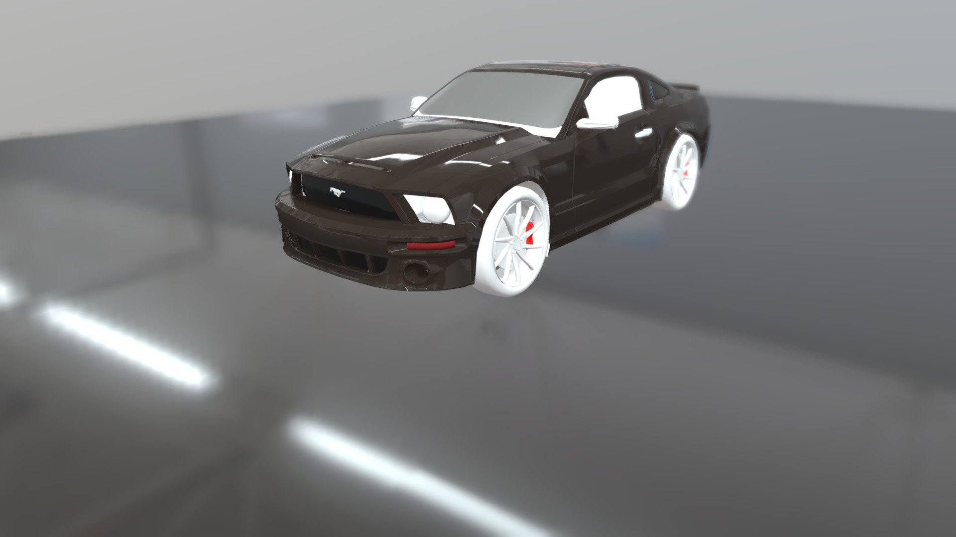 Ford Mustang Sports Car - Download Free 3D model by fayzaan [93046d6 ...