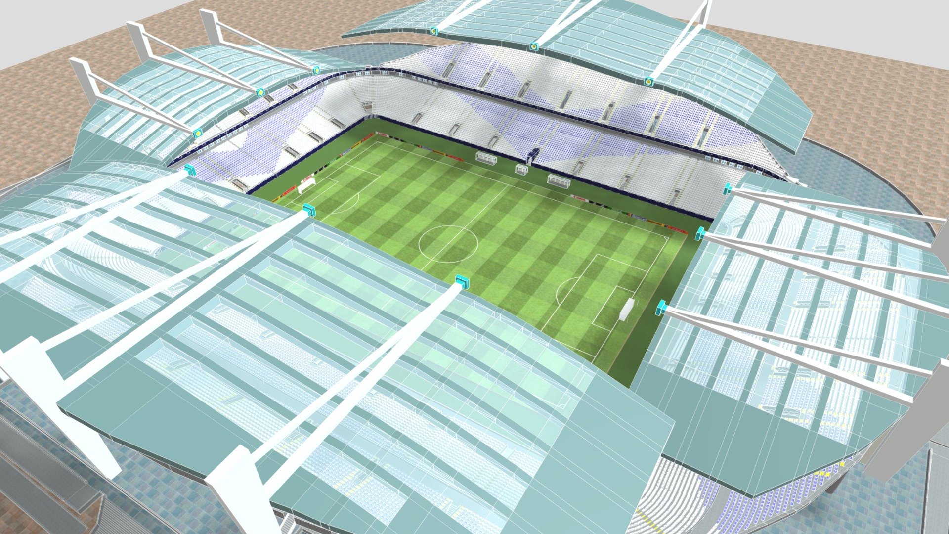 Stadium2 - 3D model by Architkan [93057da] - Sketchfab