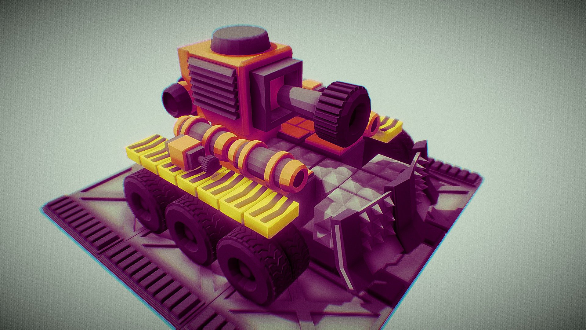 Chibi Tank Modular - Download Free 3D model by carlestenorio [9307845 ...