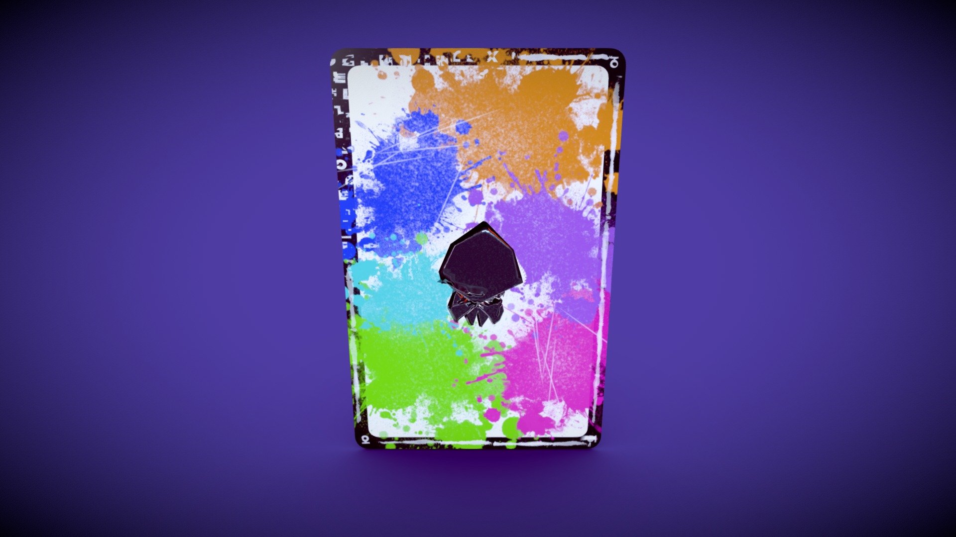 Splatoon Cardback FINAL - 3D model by Sberger038 [9308653] - Sketchfab