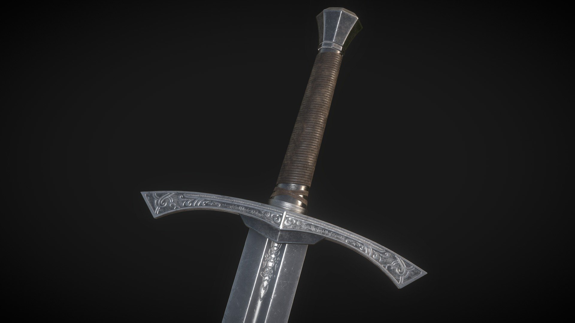 Long Sword - 3D model by diesaifa [9309a07] - Sketchfab