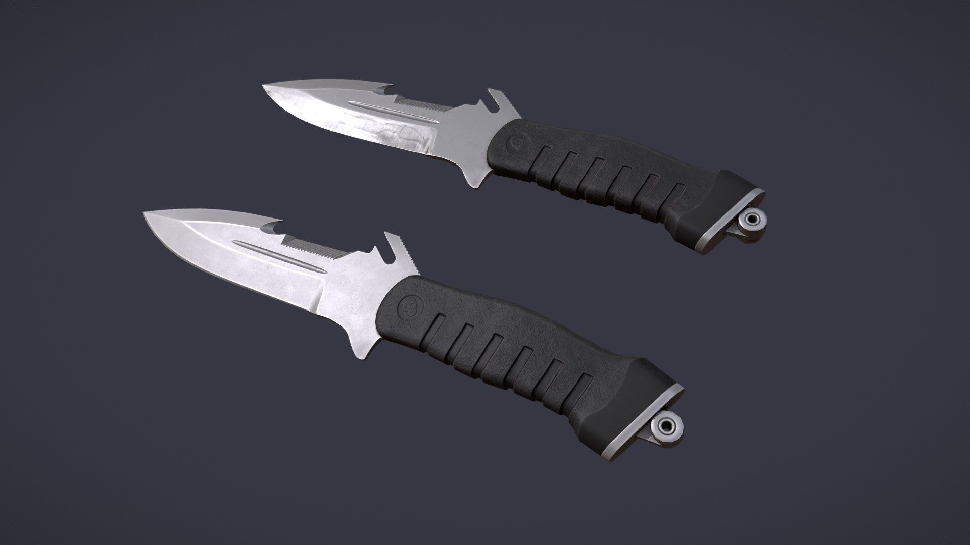 Knife1 - 3D model by kumabeer [930ad37] - Sketchfab