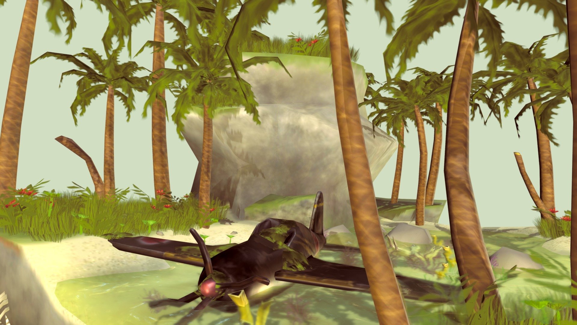Jungle - 3D model by Crazy_8 (@korboleevd) [930b11a] - Sketchfab