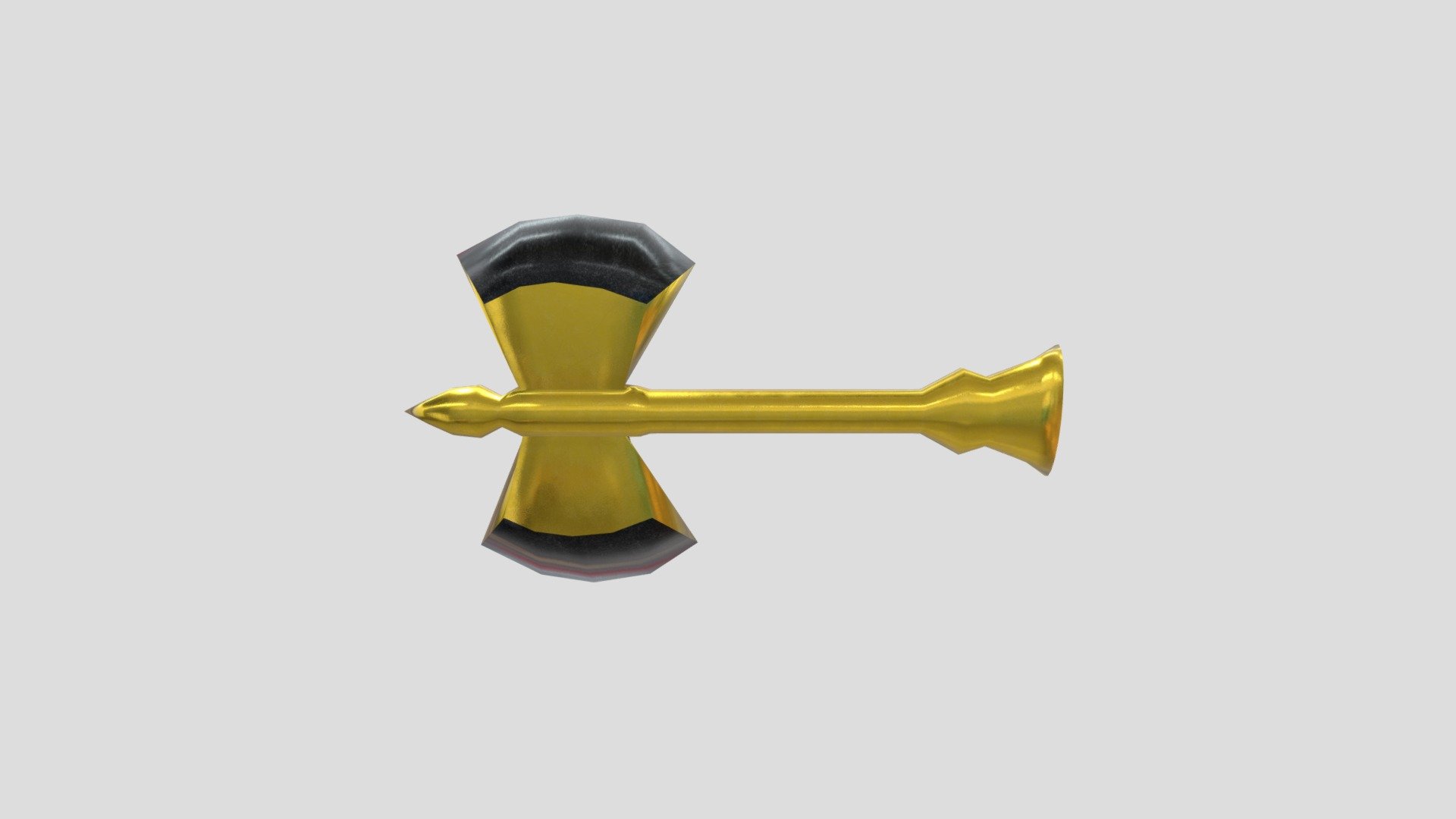 Shortened Taurus Gate Key (Fairy Tail - 3D model by Halen R. (@hbr3377 ...