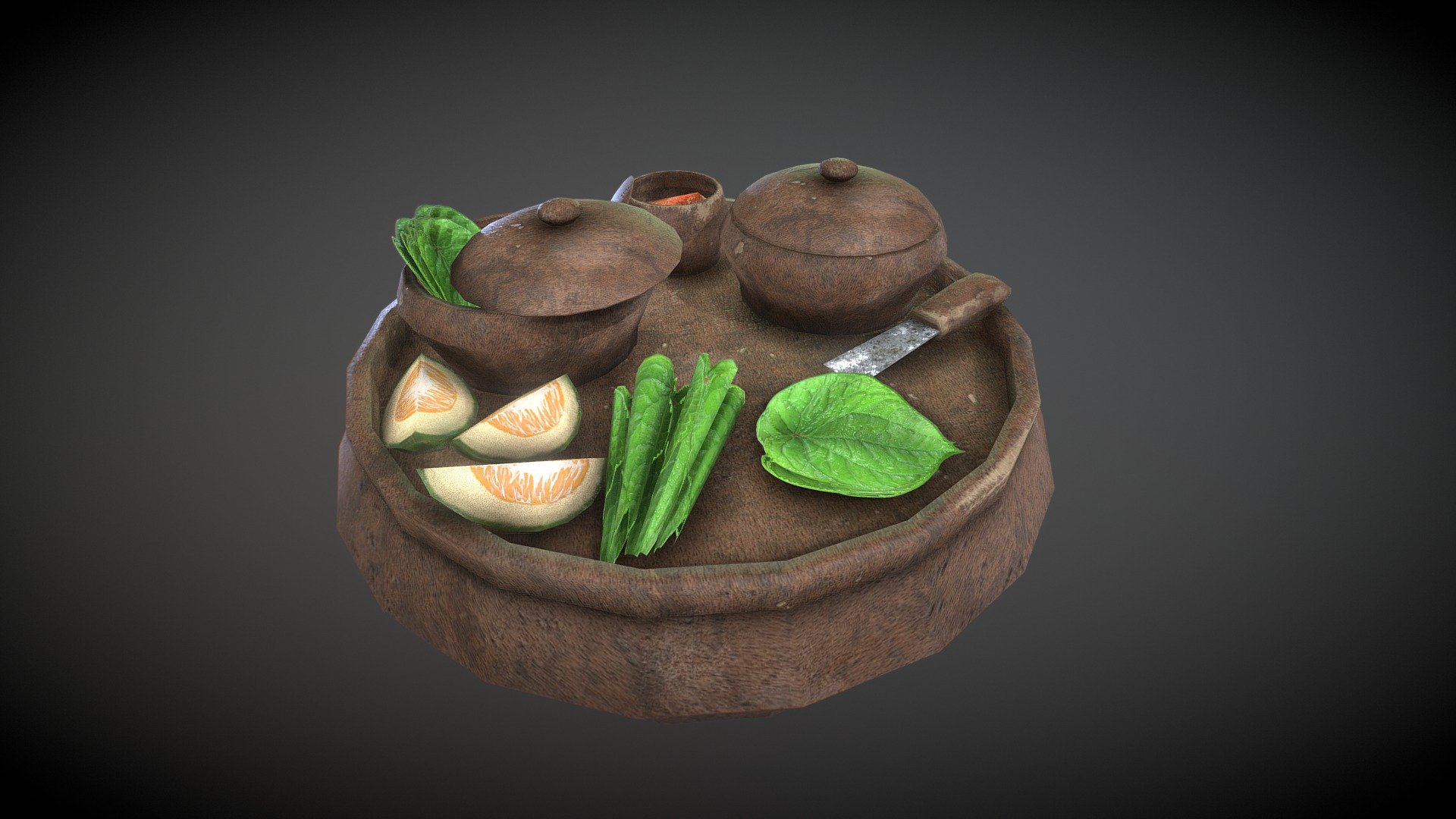 Piper betle Leaves - 3D model by TheBuff [930c4b2] - Sketchfab