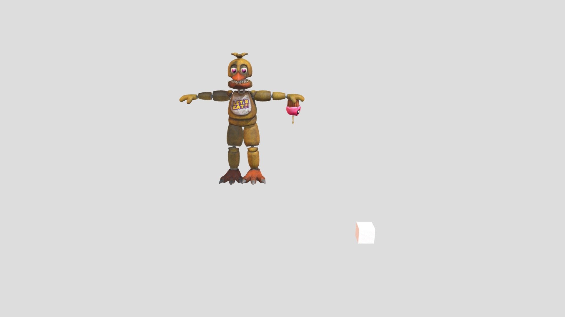 Help Wanted Unwithered Chica - Download Free 3D model by ...