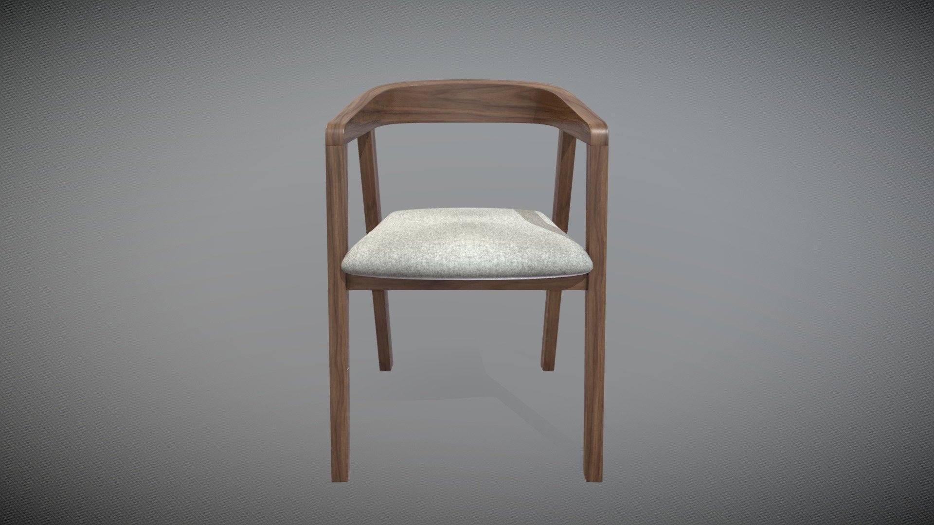 Modern chair - 3D model by Vivatus [930f353] - Sketchfab