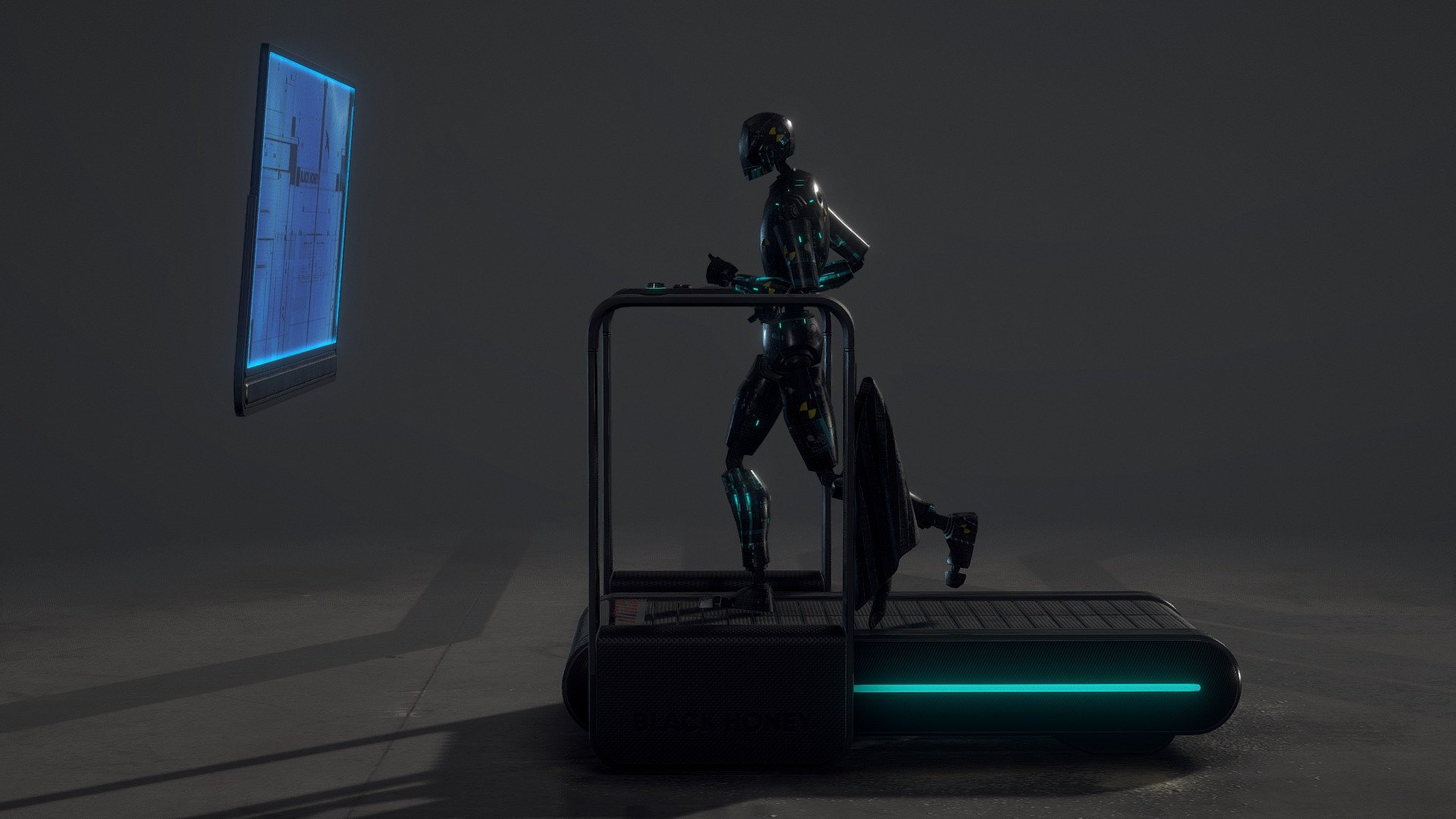 Treadmill - Buy Royalty Free 3D model by re1monsen [9311de5 ...