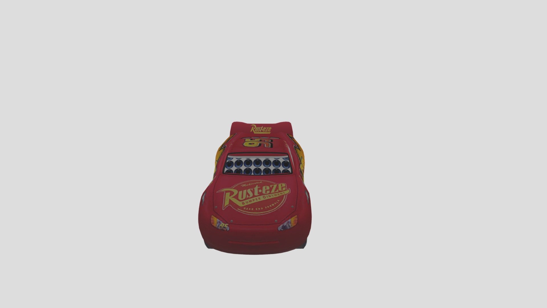 Lightning McQueen From Cars GameCube - Download Free 3D model by ...