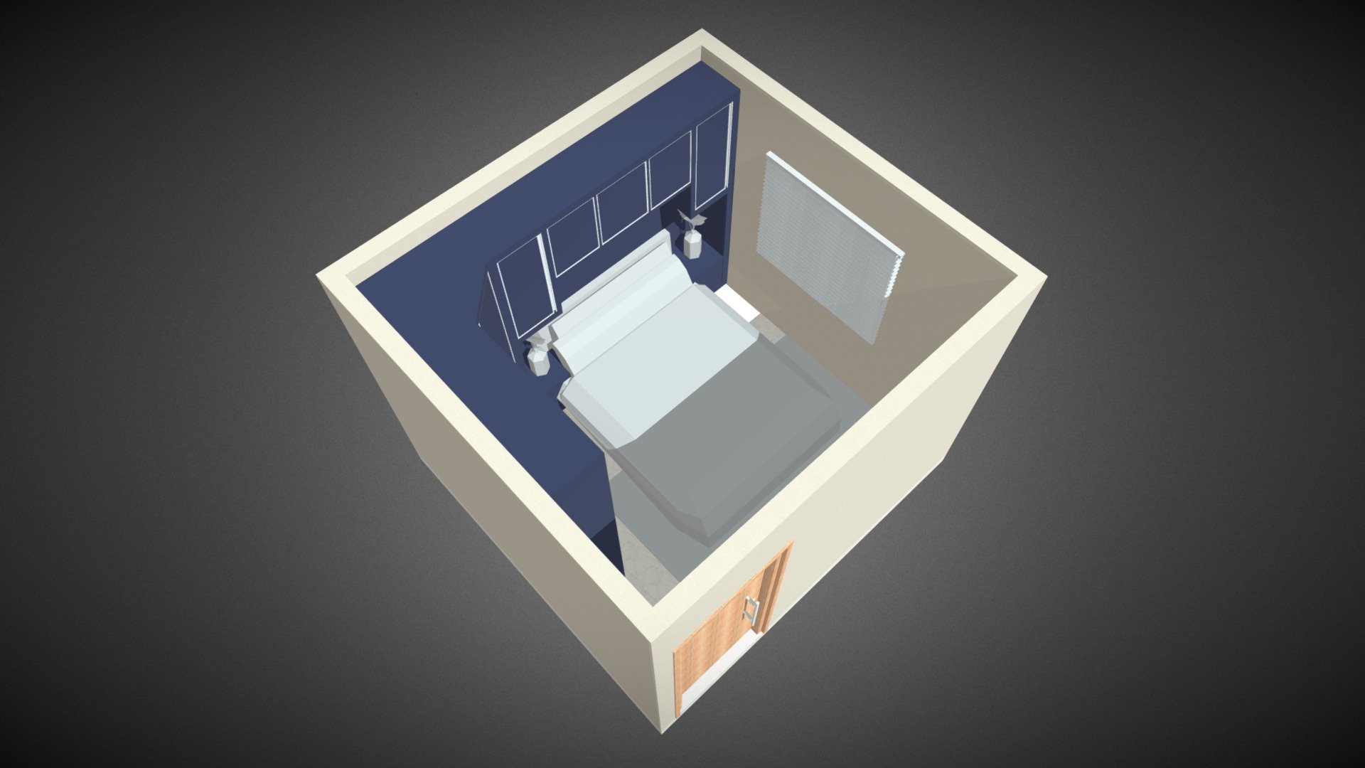Quarto NR - 3D model by marianni.gvbim [9312de5] - Sketchfab