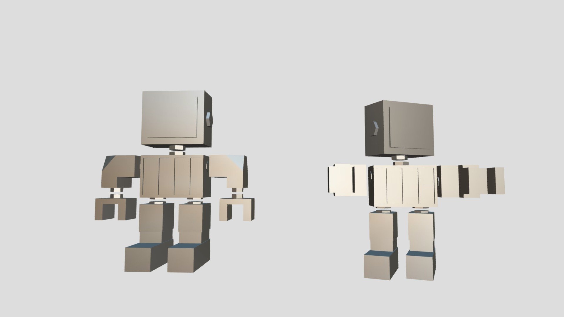 ROBOT MAN - Download Free 3D model by Trockk (@Timrockk) [9313ec3 ...