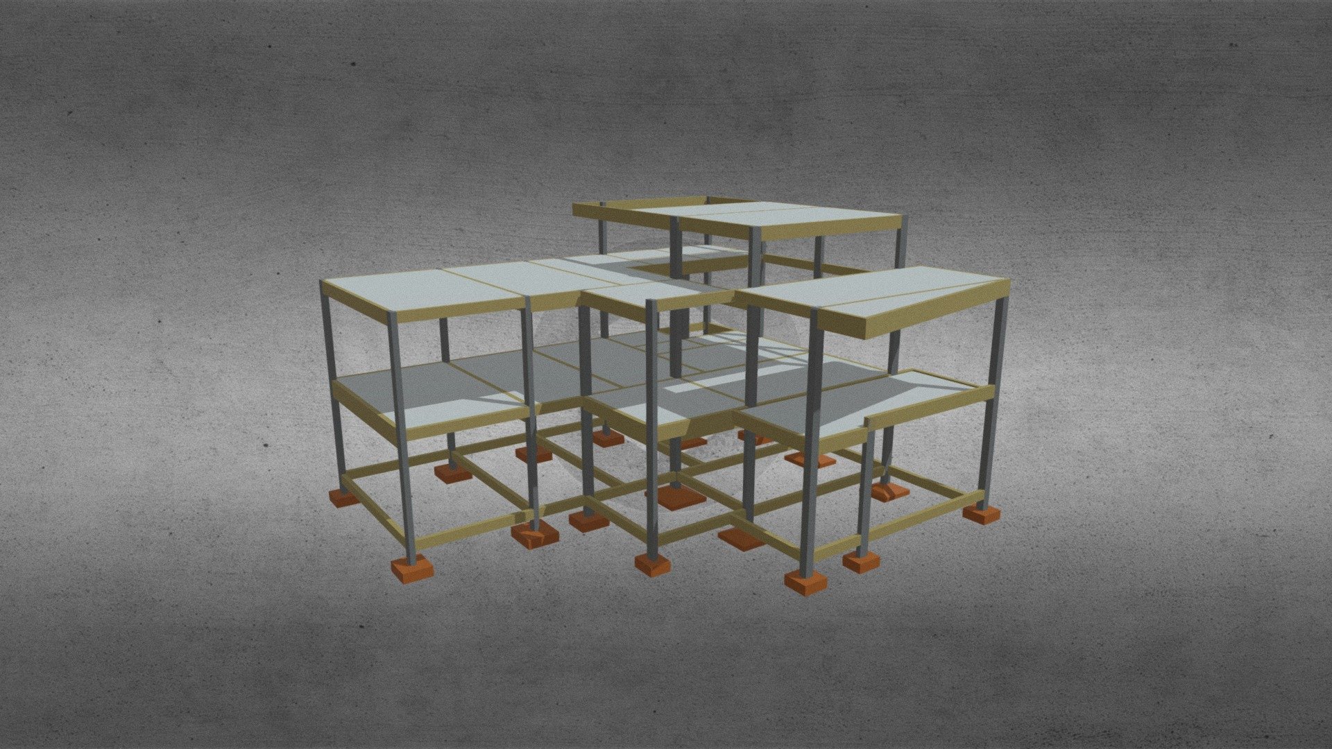 Ione - Projeto Estrutural - 3D model by alqmaflegler [9313ec7] - Sketchfab