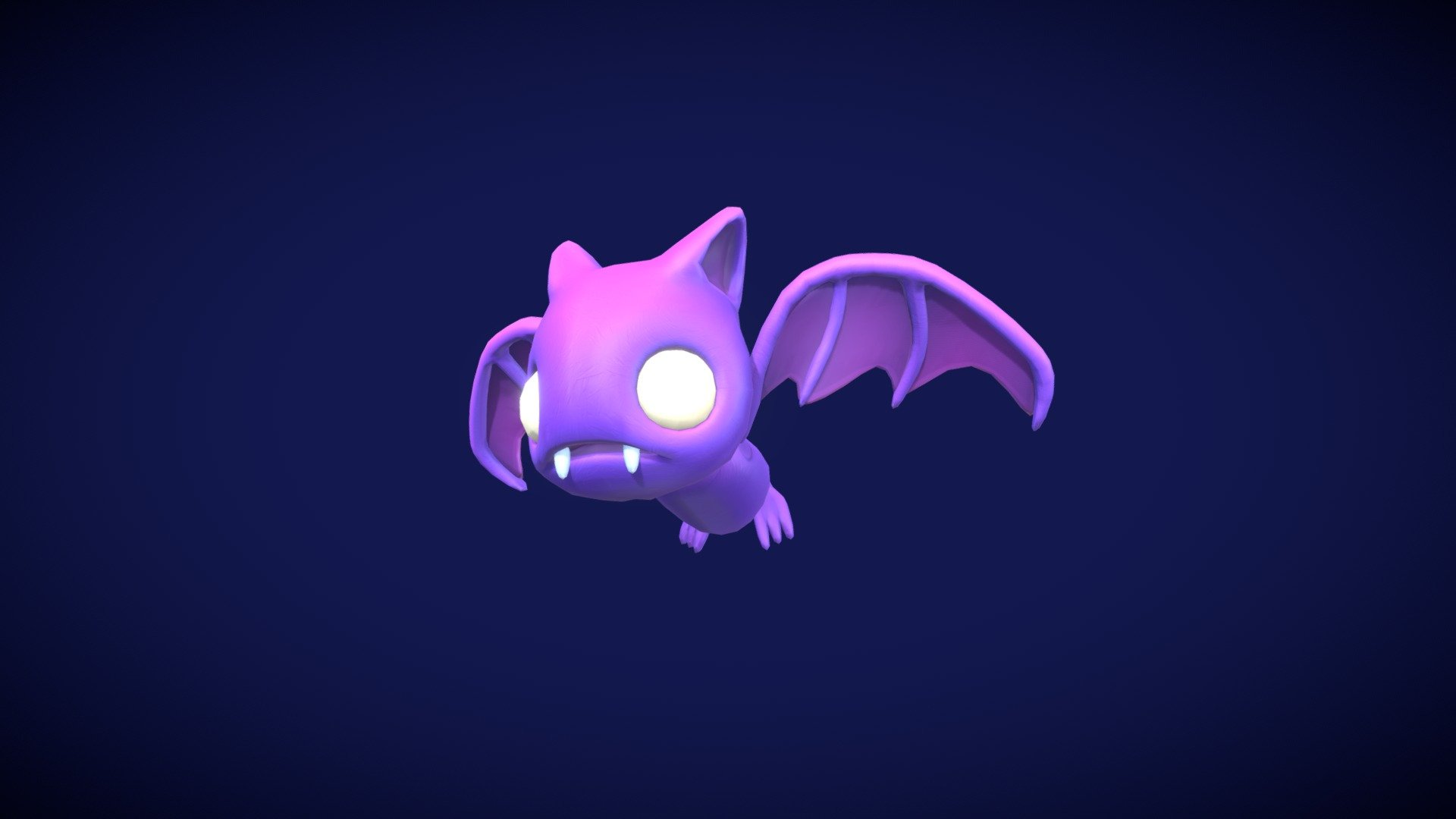 Animated Halloween Bat - Download Free 3D model by uosew [93142c1 ...