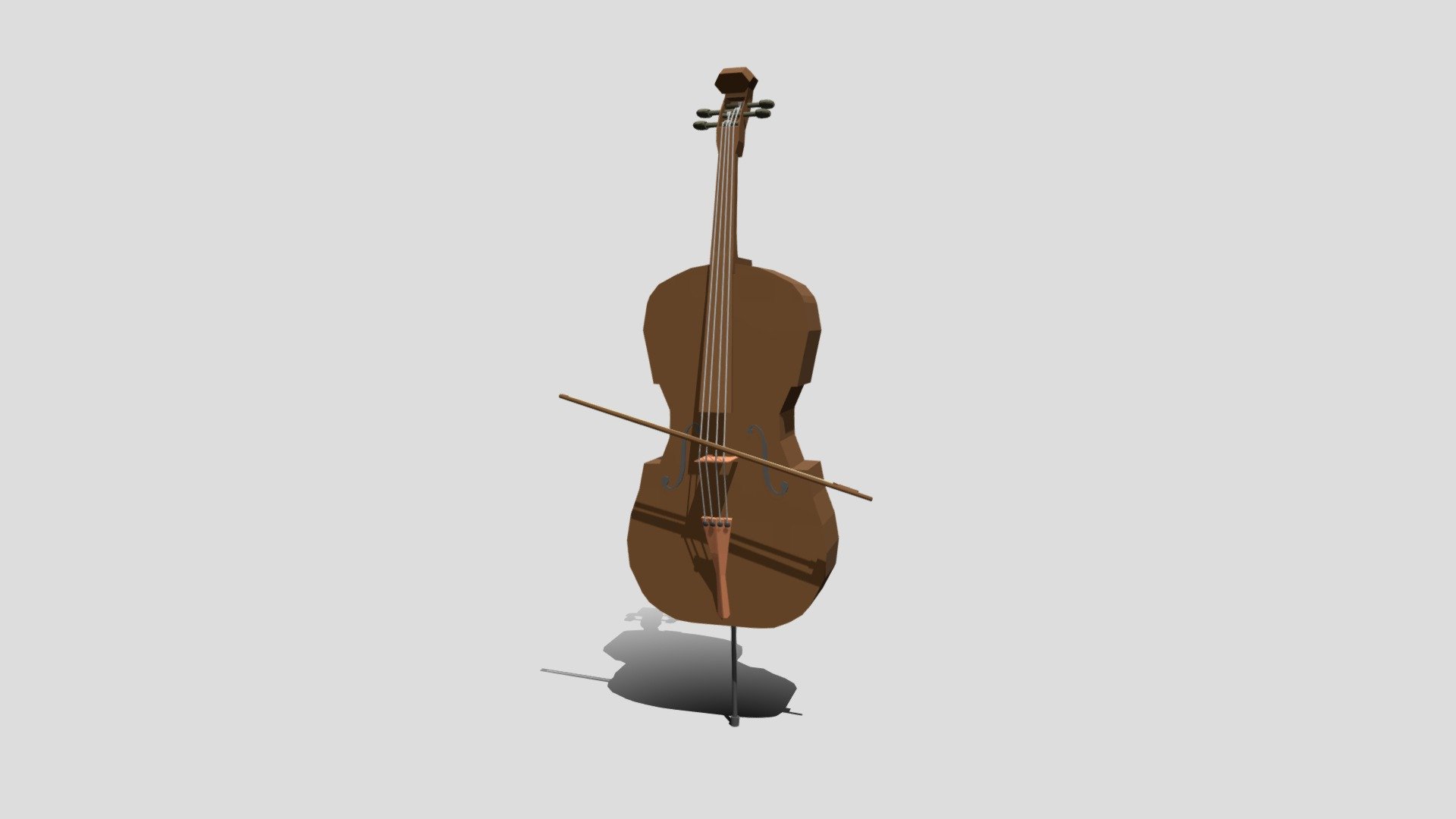 Low Poly Cartoon Cello - Buy Royalty Free 3D model by chroma3d ...