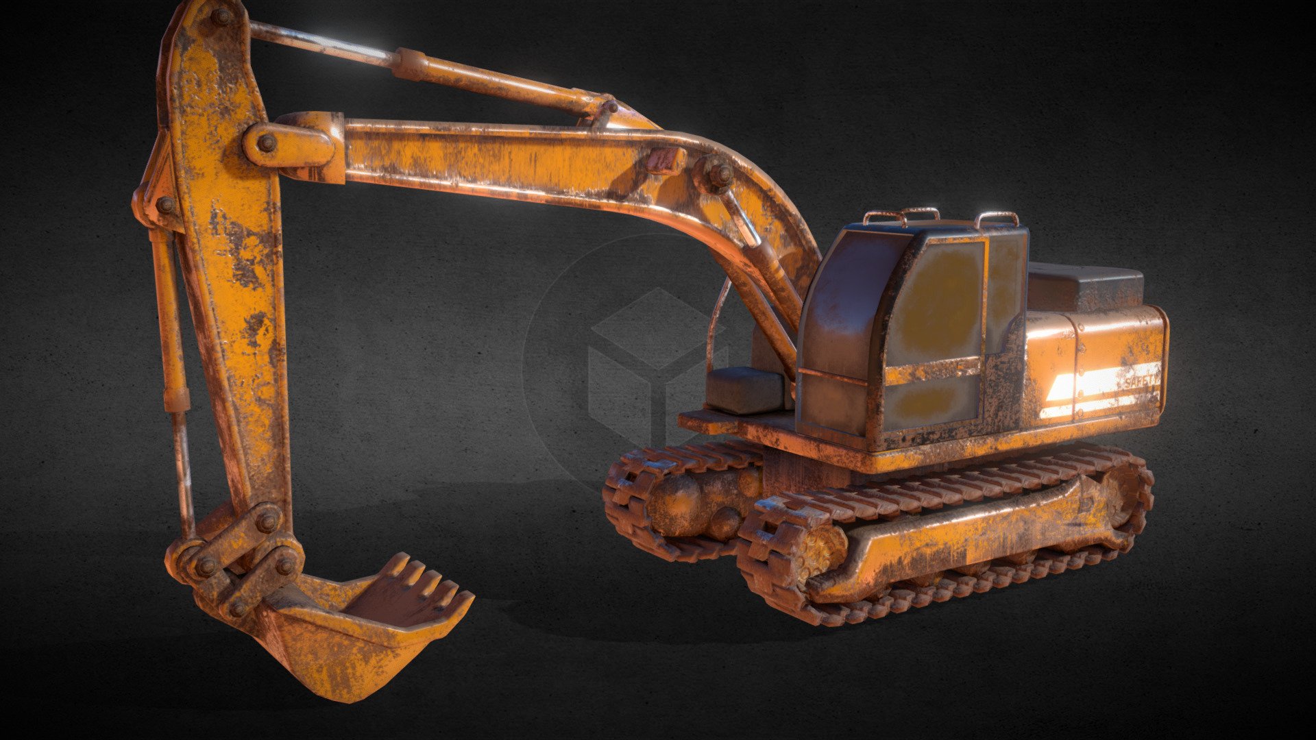BackHoe - Buy Royalty Free 3D model by r o u g h 3D tutor ...
