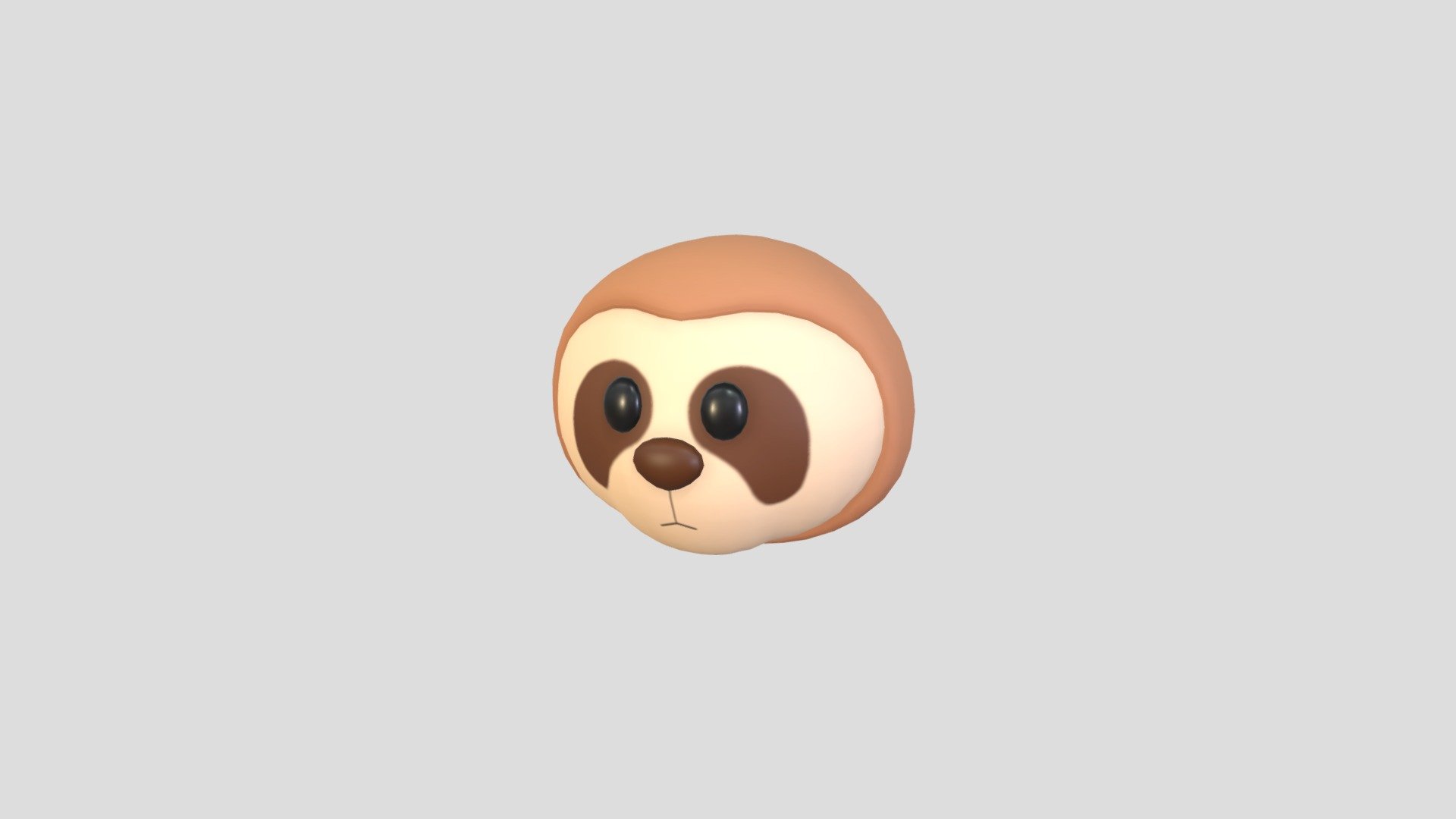 Prop155 Sloth Head - Buy Royalty Free 3D model by BaluCG [9319871 ...