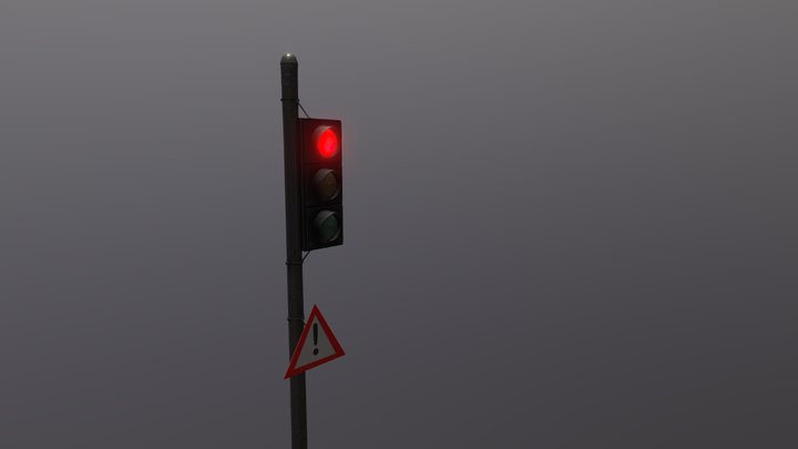 Traffic-signs 3D models - Sketchfab