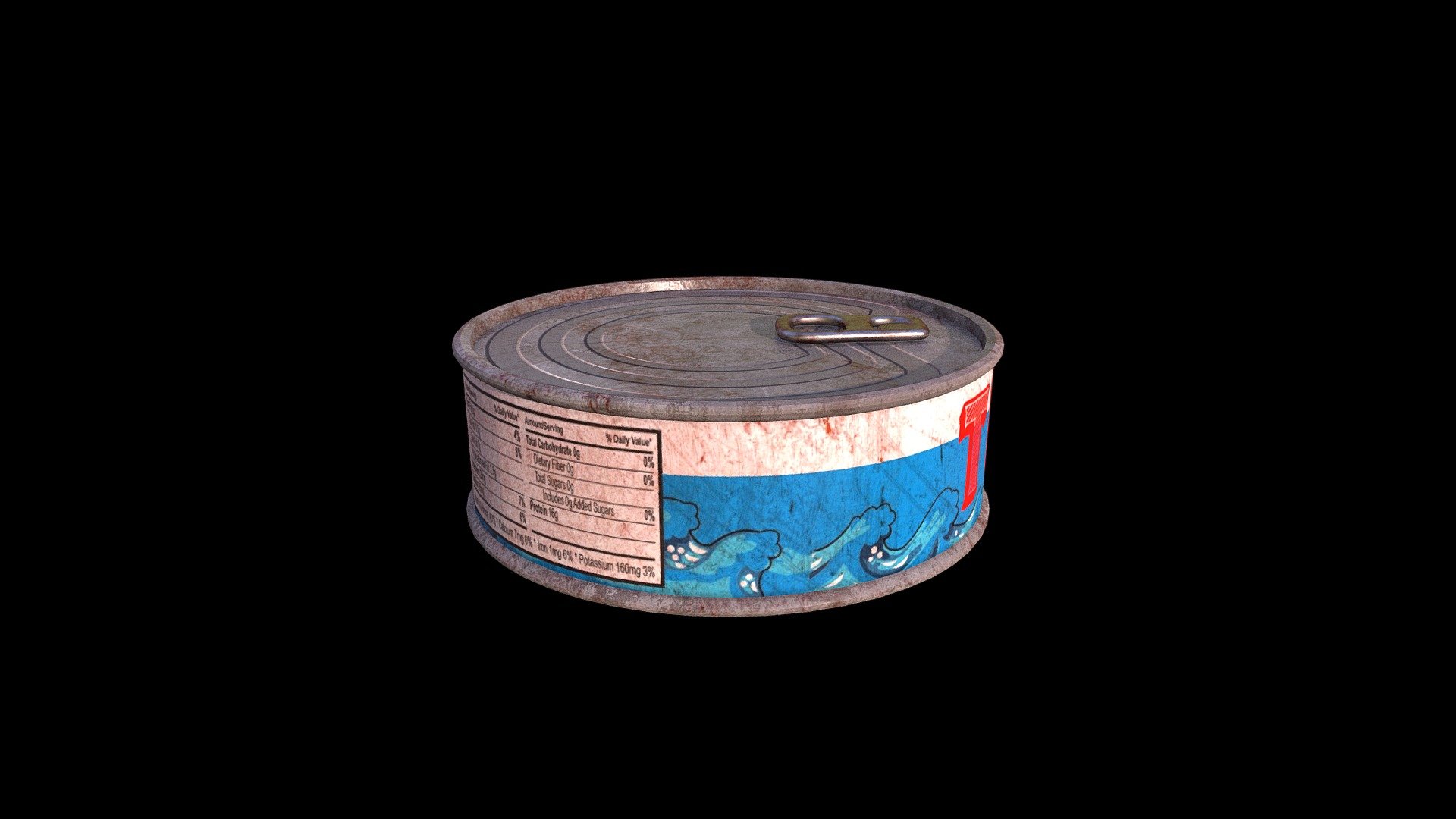 Tuna Can - Download Free 3D model by stfuaahil [931bdab] - Sketchfab