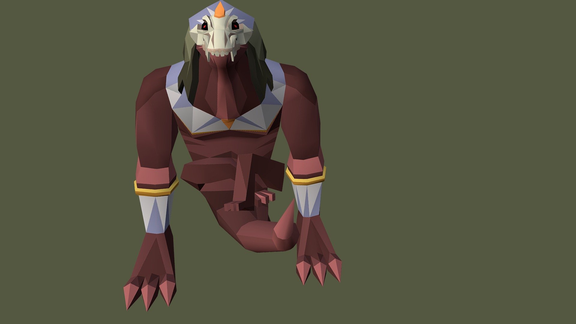 OsRs Style Monster - 3D model by Fillpe [931bfee] - Sketchfab