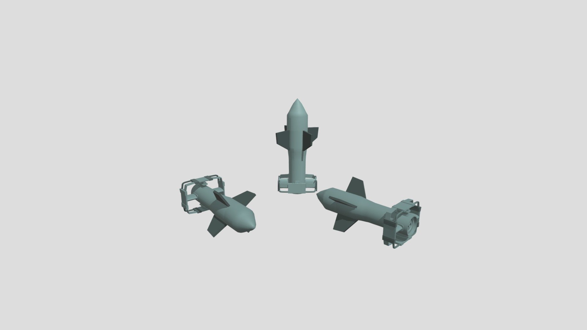 Rocket - Download Free 3D model by RickGrymes [931c18d] - Sketchfab