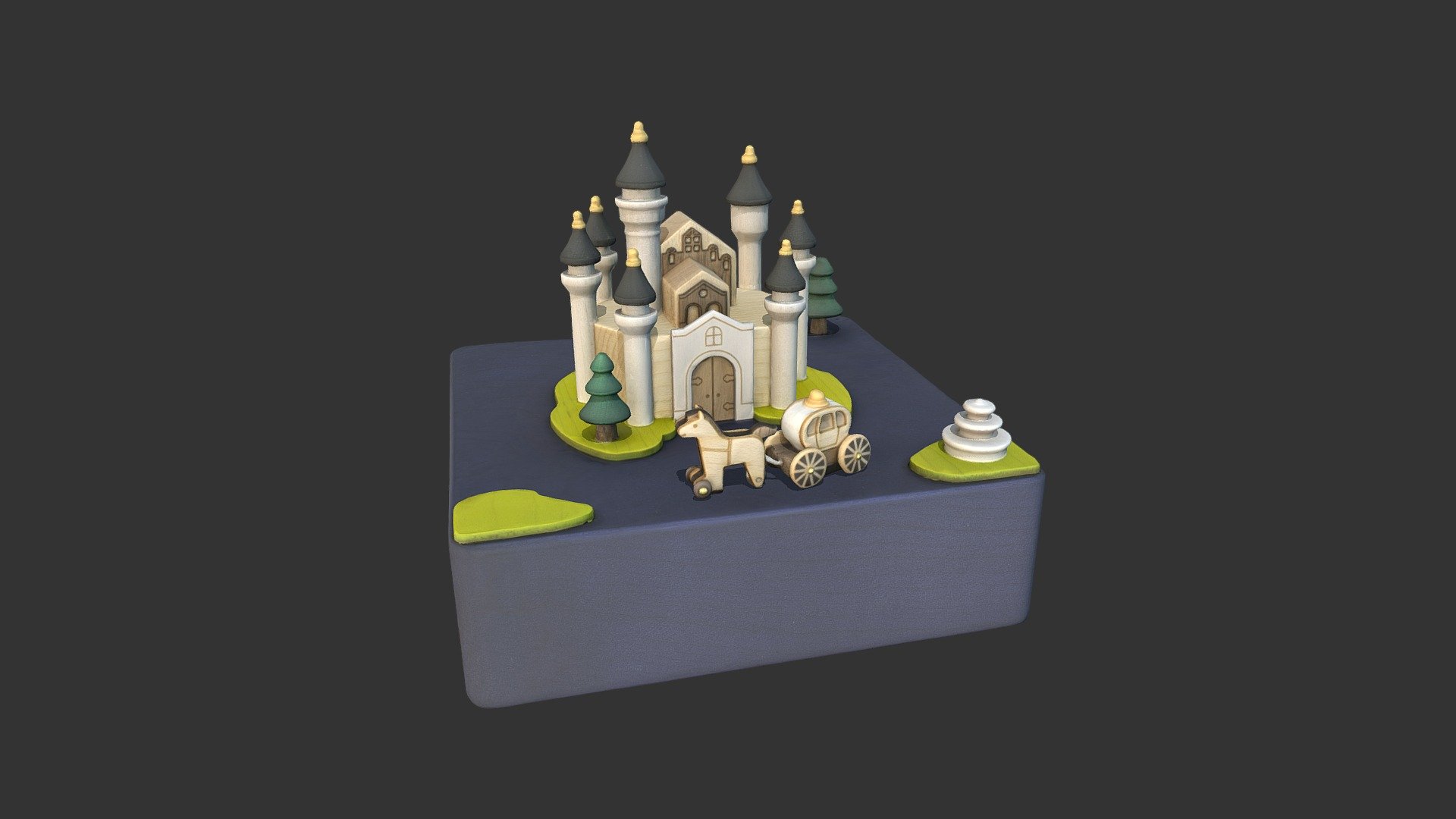 Cave Train - 3D model by VRISM [931ca59] - Sketchfab