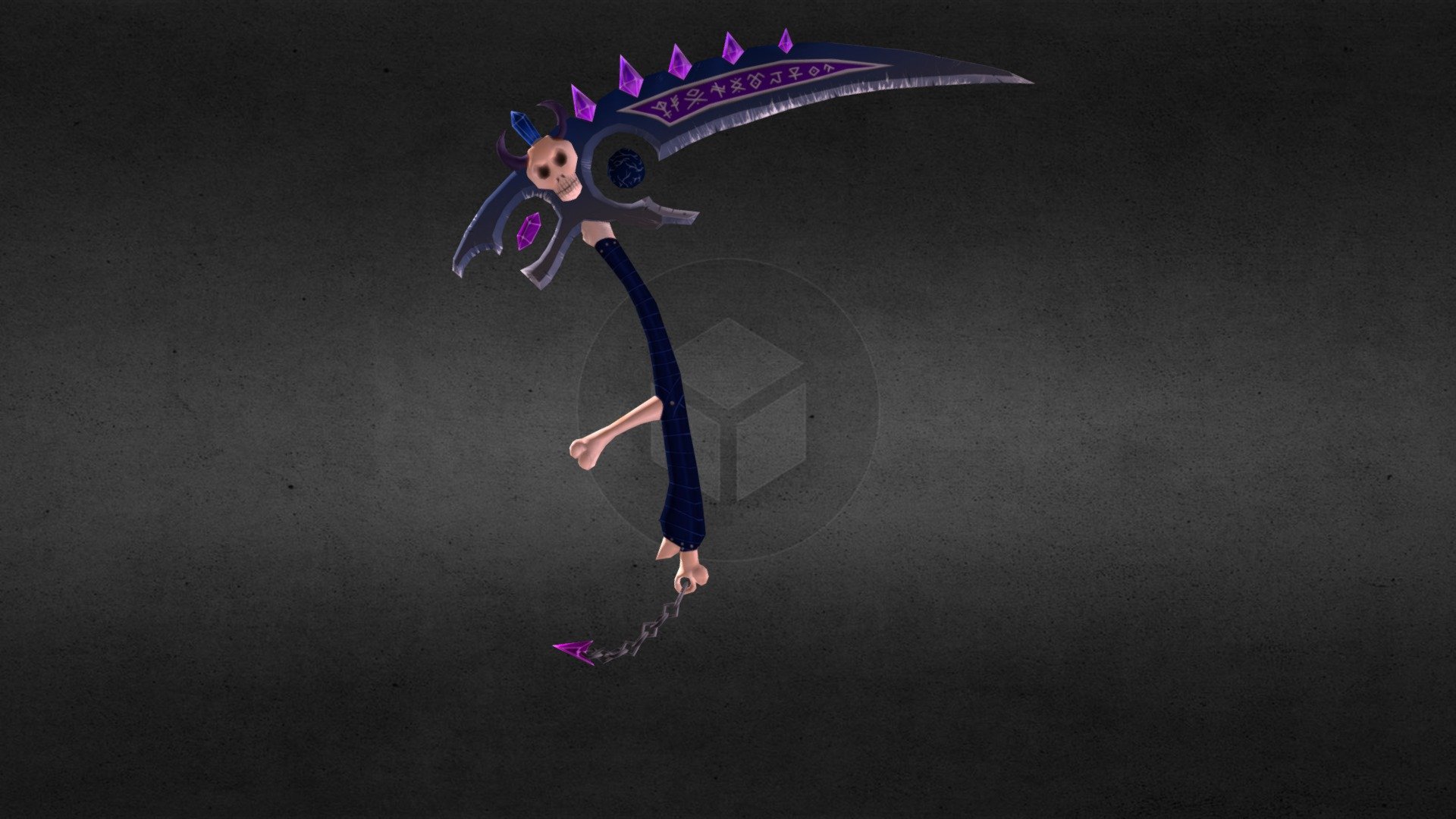 Death Scythe - 3D model by Felix_de_Laveleye [931d677] - Sketchfab