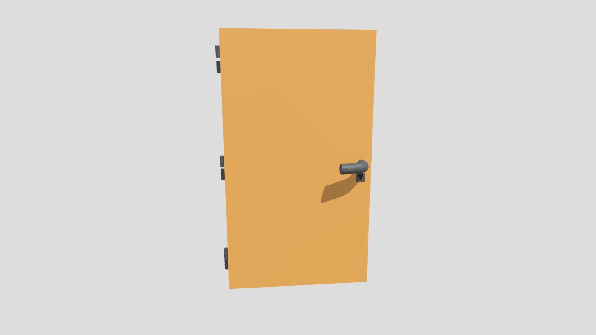 low poly door - Download Free 3D model by timmy (@timislav845455 ...