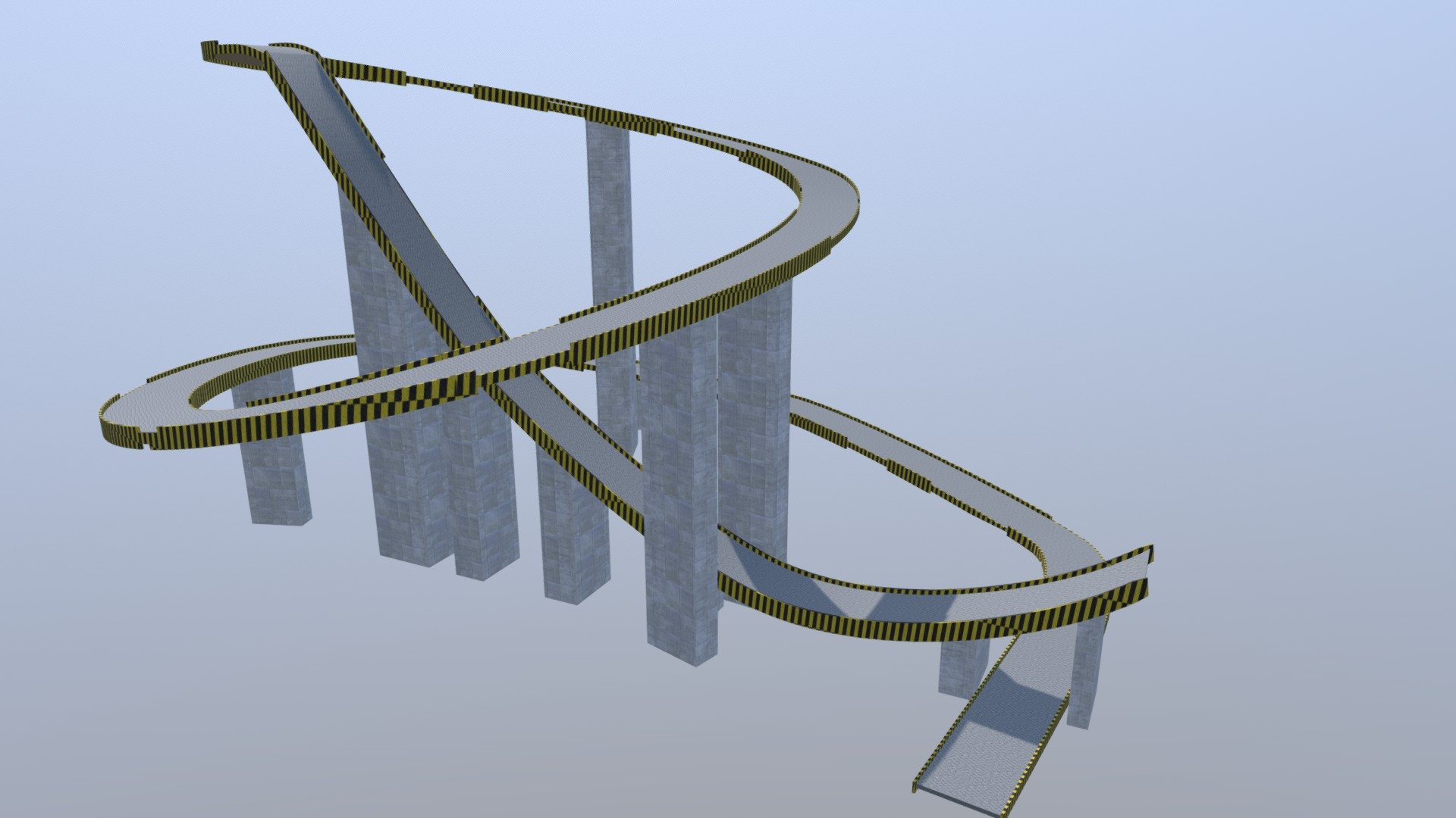 Bridge Rampa Stunt - 3D model by Soner Çakır (@sonercakir3d) [931da43 ...