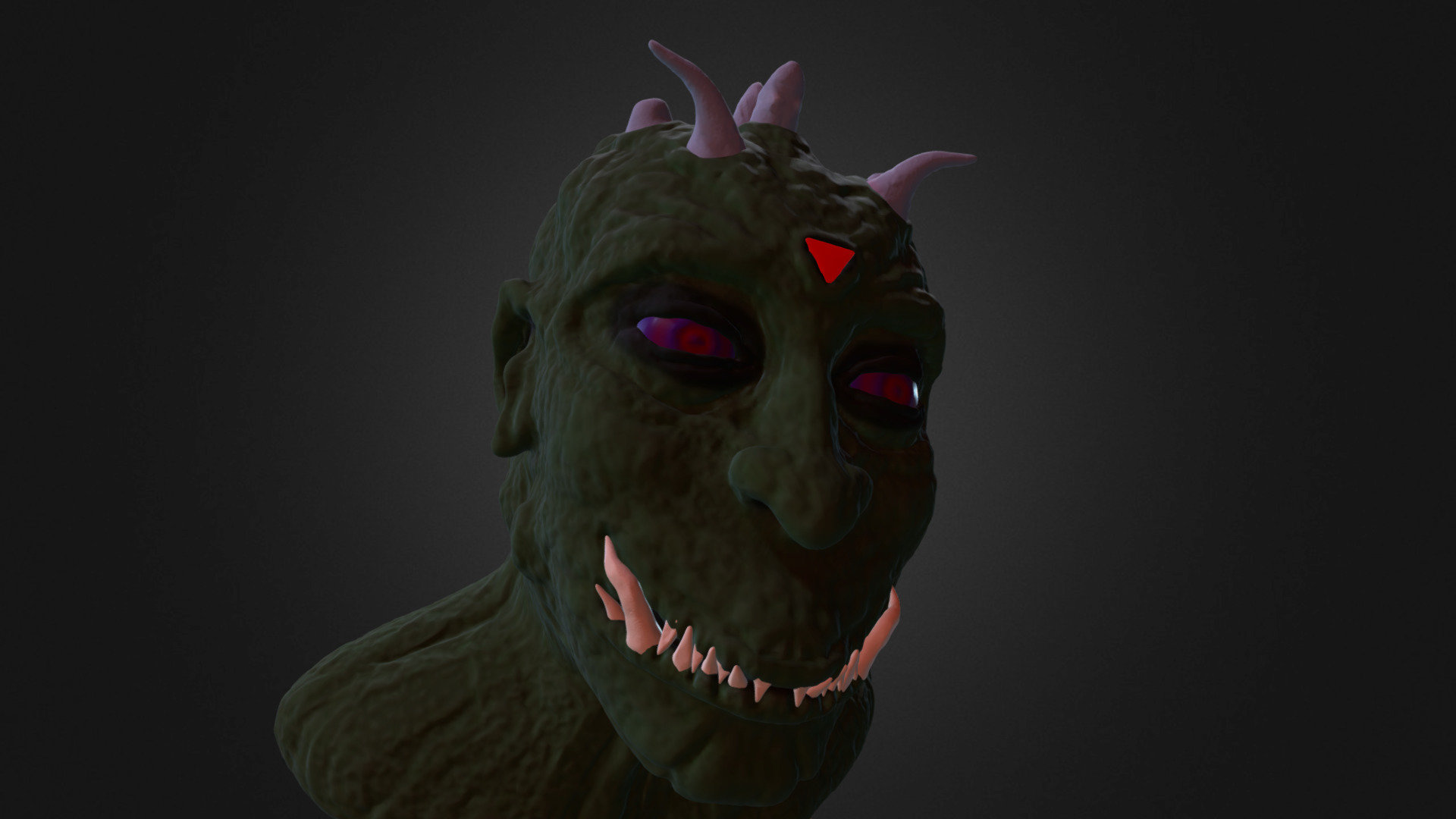Playing With Monster - 3D model by naves [931dcbc] - Sketchfab