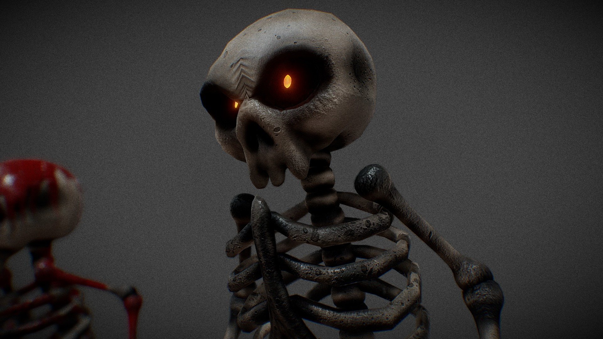 Skeleton Monster (Rigged) - Buy Royalty Free 3D model by Dreaming In ...