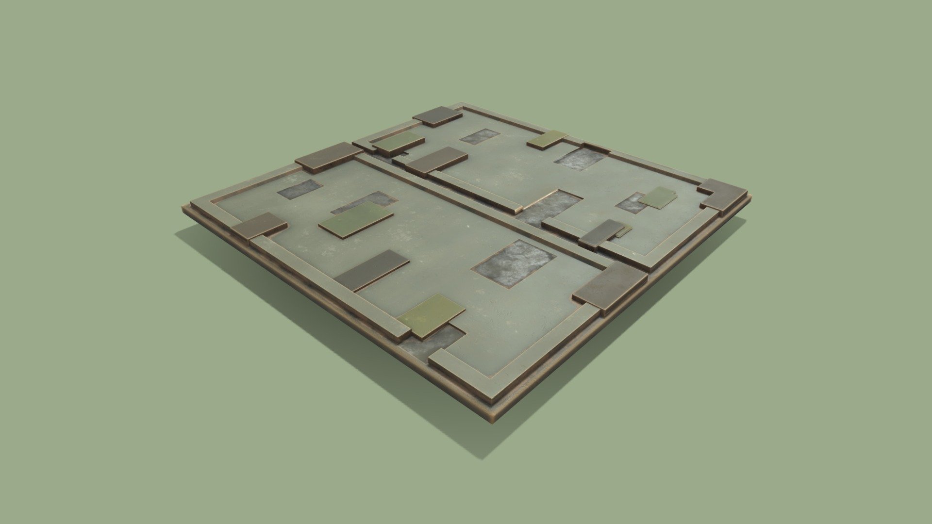 Floor Panel A - Download Free 3D model by TUGBOAT GAMES (@TugboatGames ...