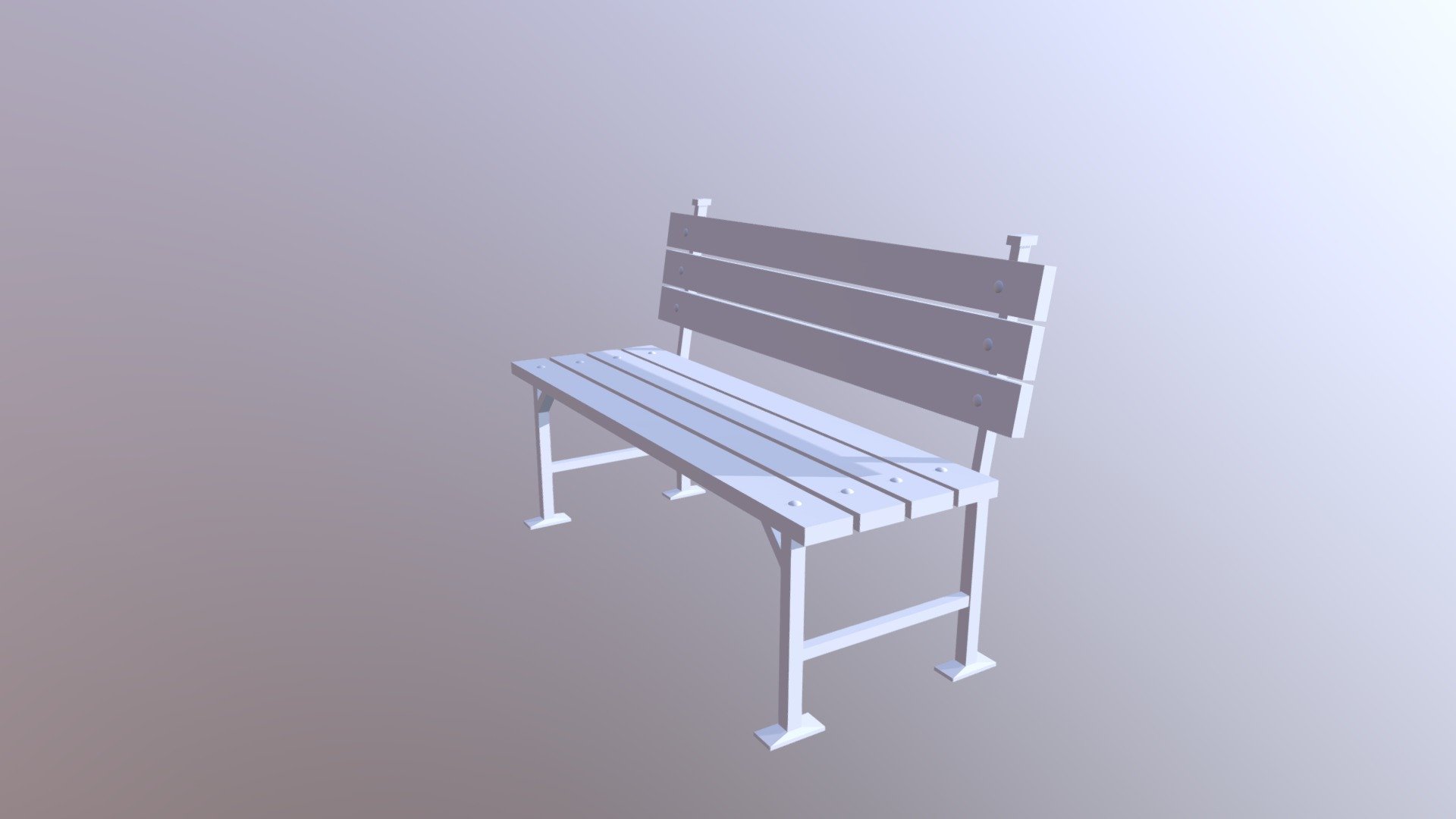 Classical bench - 3D model by Sebastian.Dohnal [9320797] - Sketchfab
