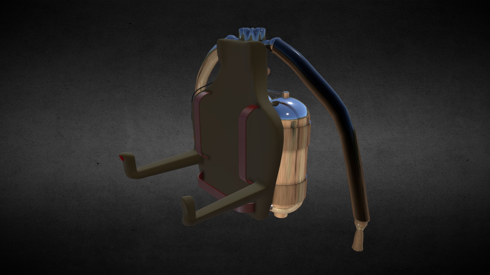 Bell Rocket Belt - 3D model by LawrS (@lawrs002) [932144d] - Sketchfab