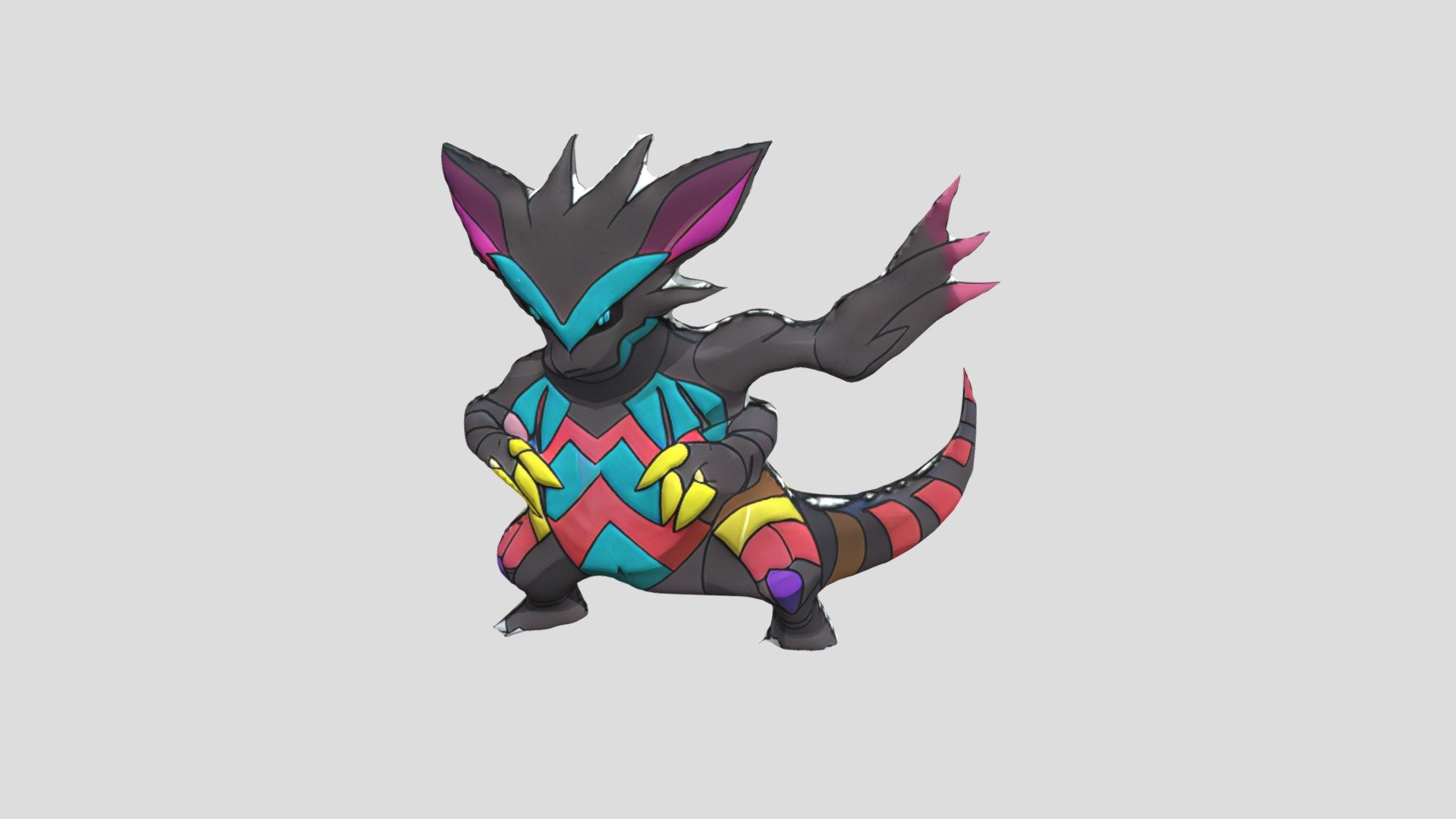 Pokemon Goal 218 - Download Free 3D model by klrxyz [9324516] - Sketchfab