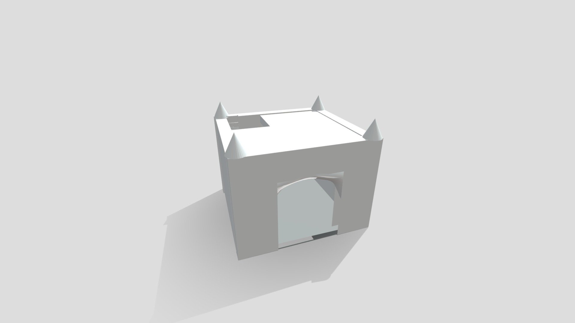 Mini Hut - Download Free 3D model by getouttamyswamp [9324e8c] - Sketchfab