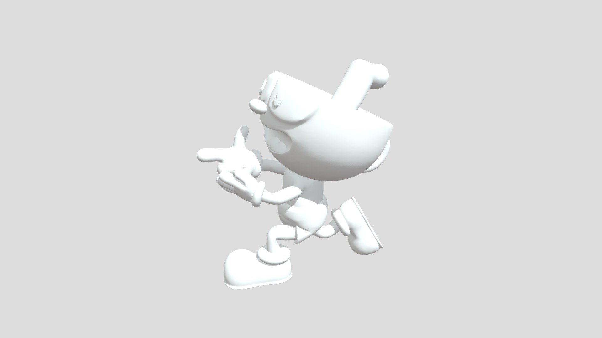 Cuphead - Download Free 3D model by nyan cat (@598642) [93265ca] - Sketchfab