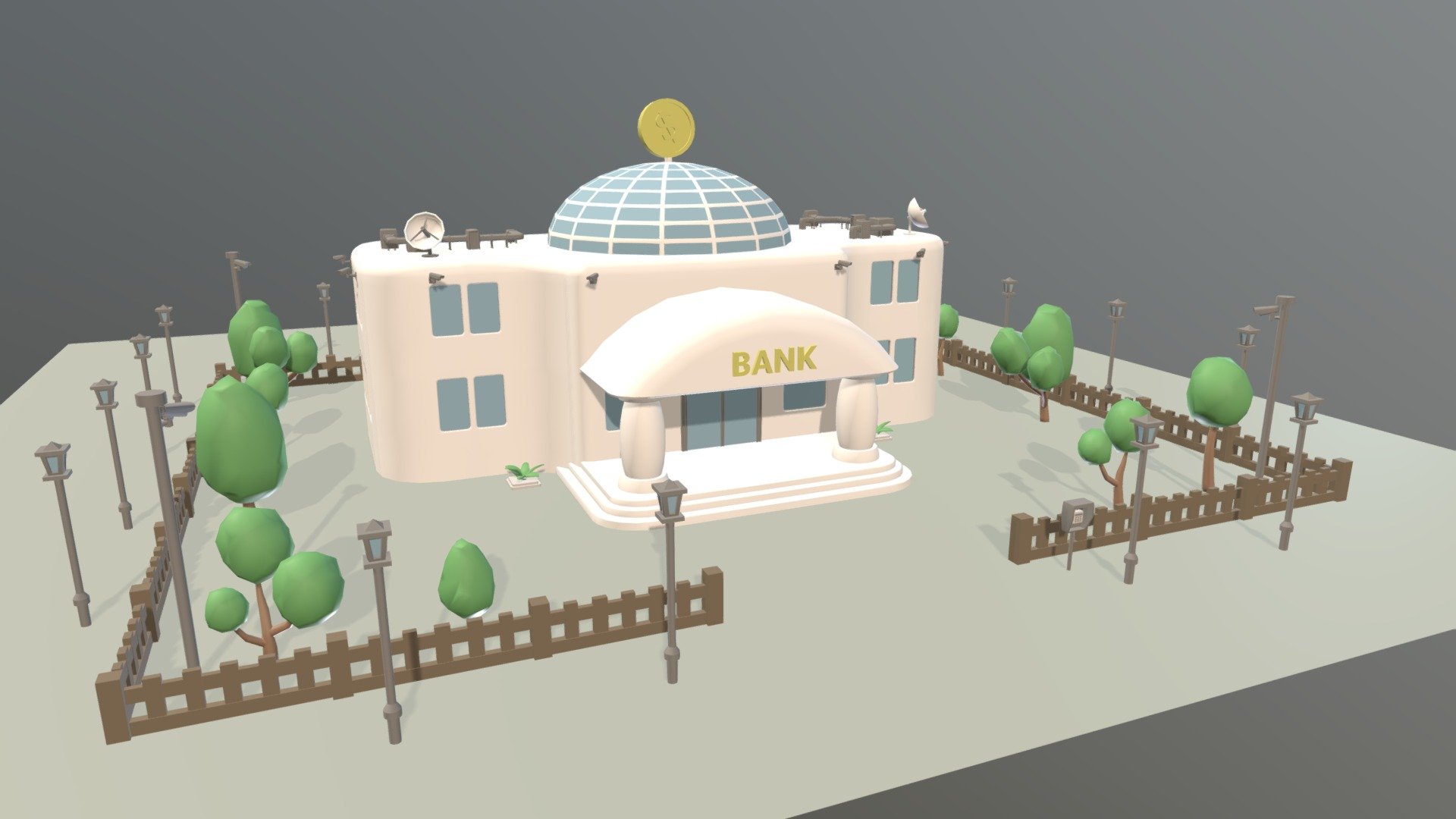 Bank Level - 3D model by Tim Filin (@Tim.Filin) [9326a97] - Sketchfab