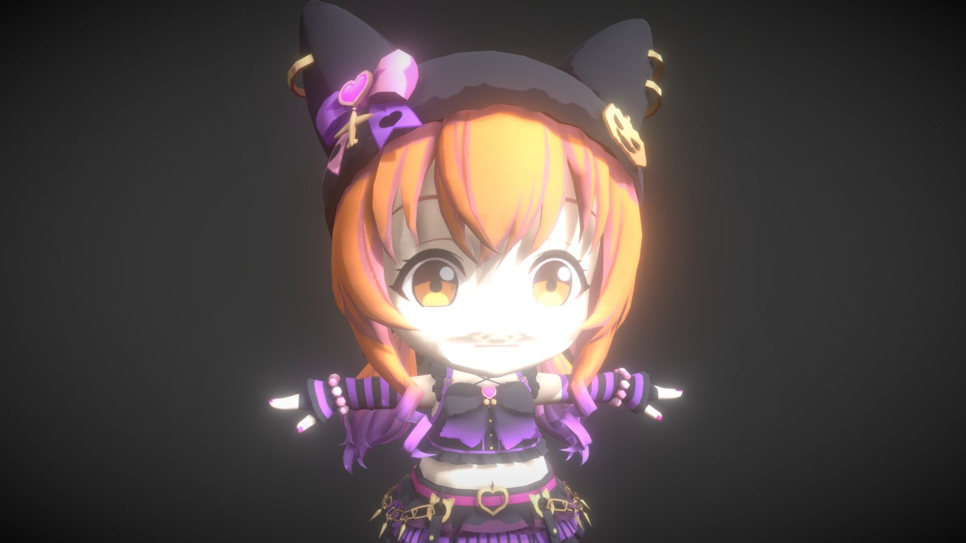 Mayano top gun halloween Chibi - Download Free 3D model by photon (that ...