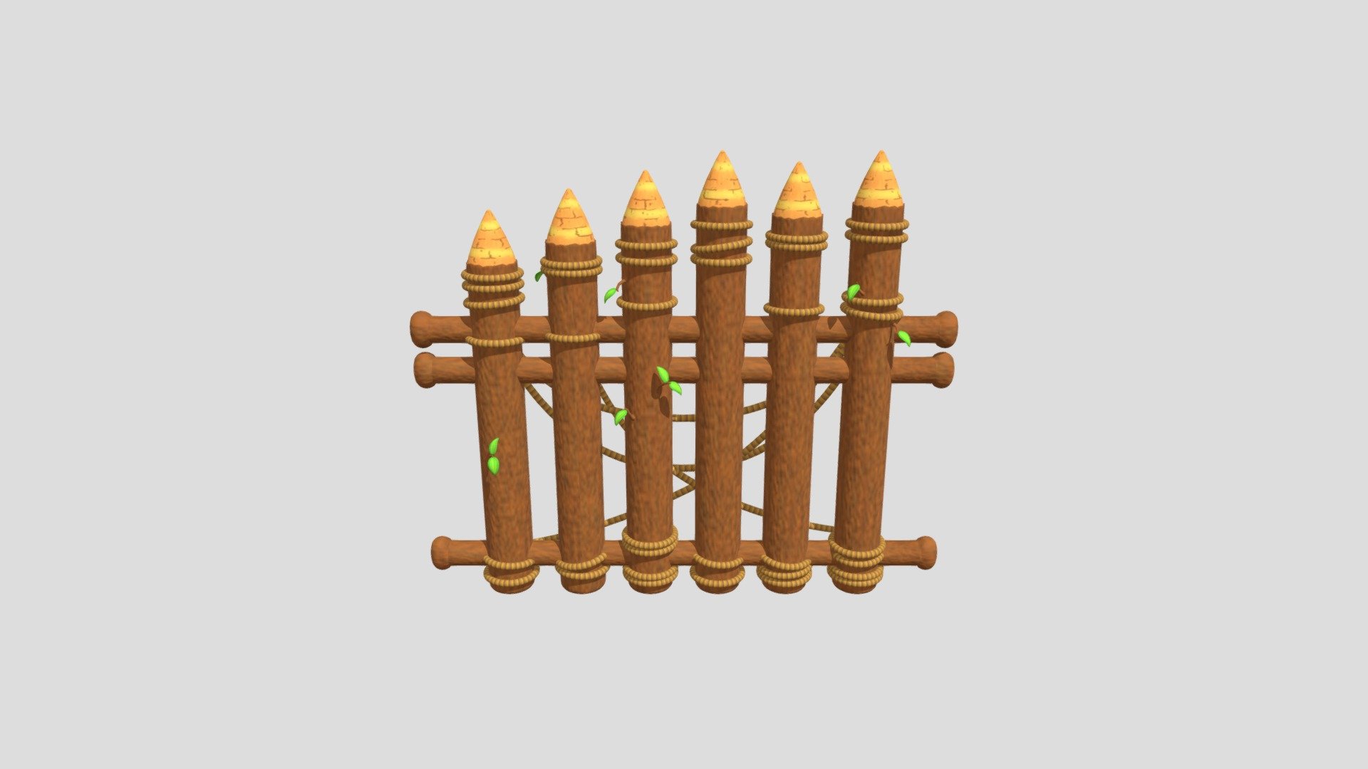 Fnaf World fence small - Download Free 3D model by skylajade69 [93288f5 ...