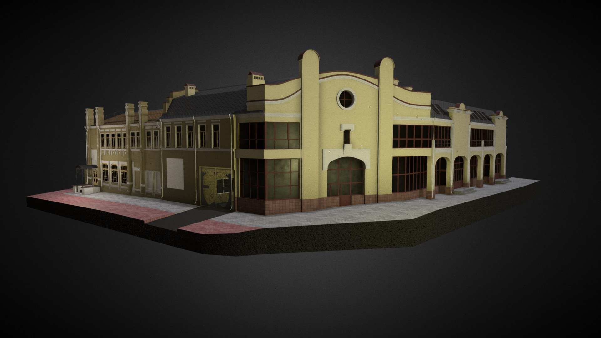 Intersection of Zvillinga and Marksa - Download Free 3D model by D.U.H ...
