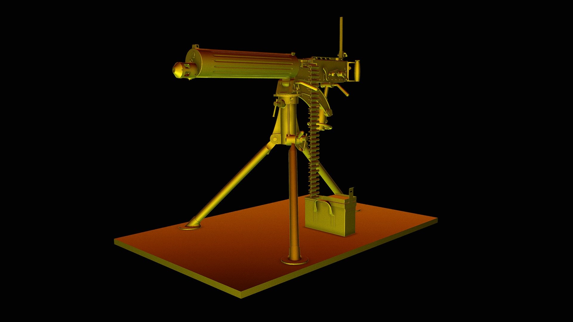 Metralhadora Colt Vickers esboço - Download Free 3D model by LM3D ...