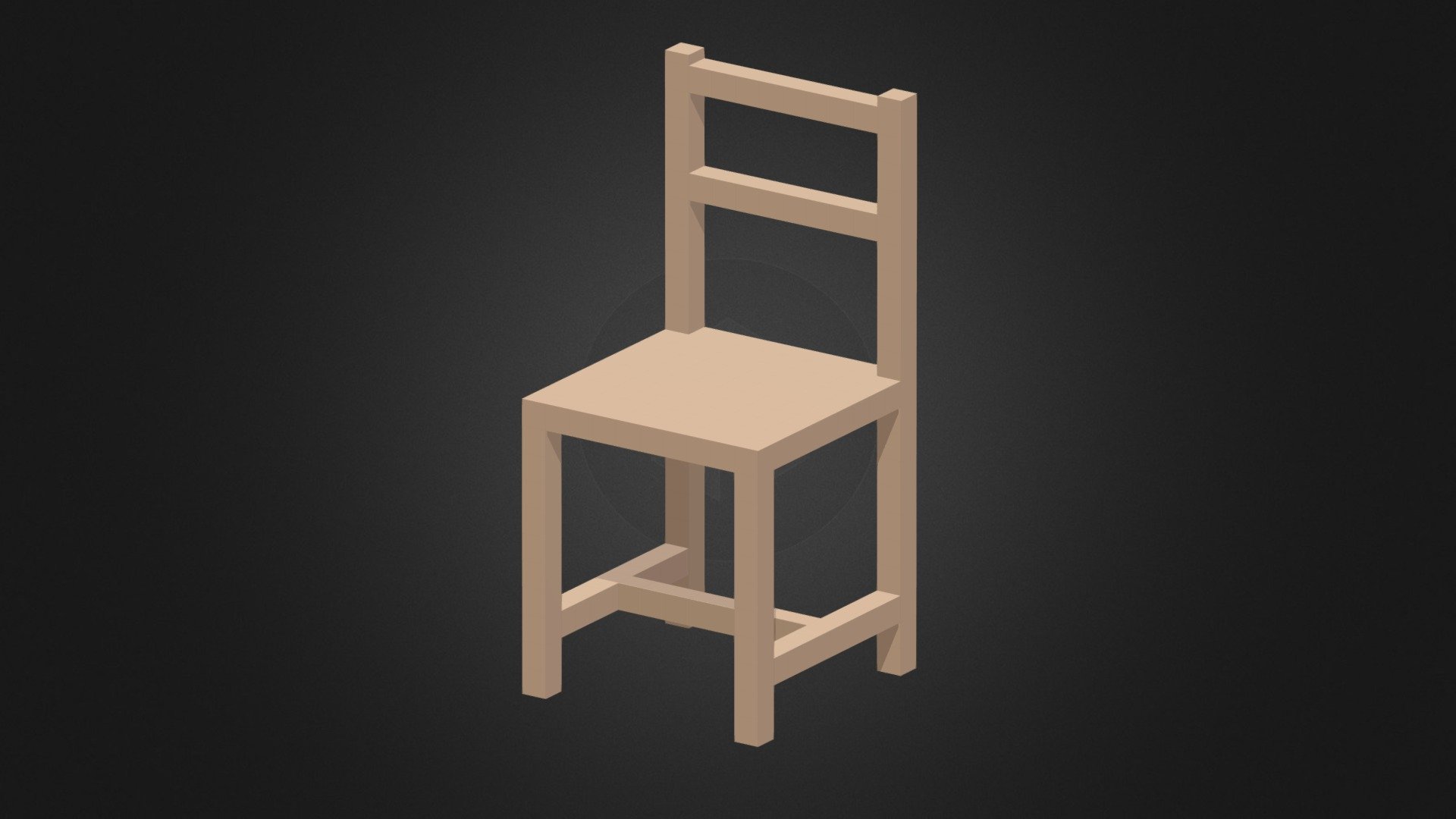 644230059 Wooden chair v2 - 3D model by 644230059 [932a030] - Sketchfab