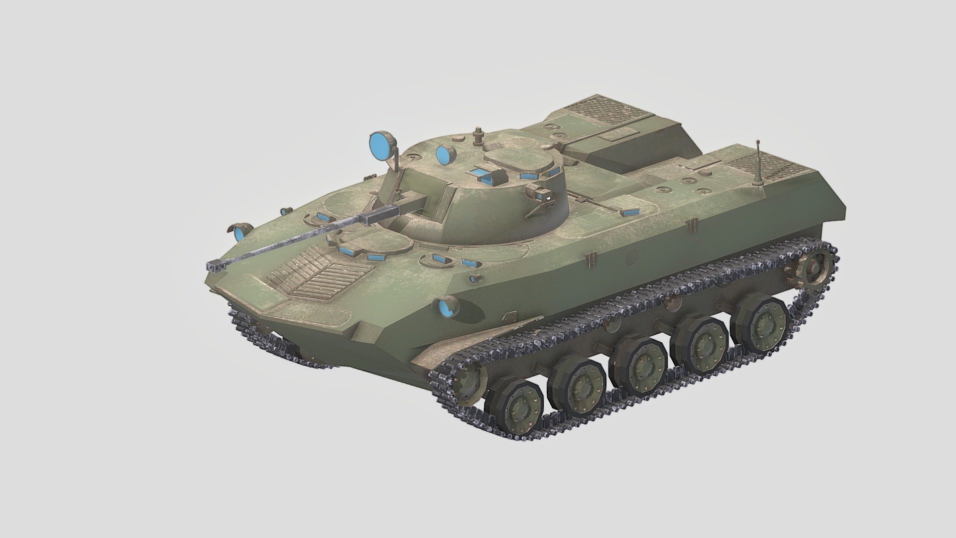 BMD-2 - 3D model by kyu190a [932b886] - Sketchfab