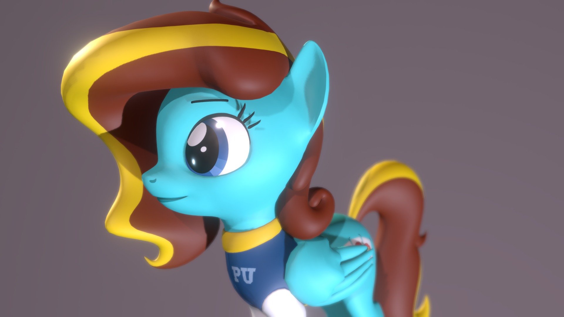 OC Model: Kim Possible - 3D model by AeridicCore [932c436] - Sketchfab