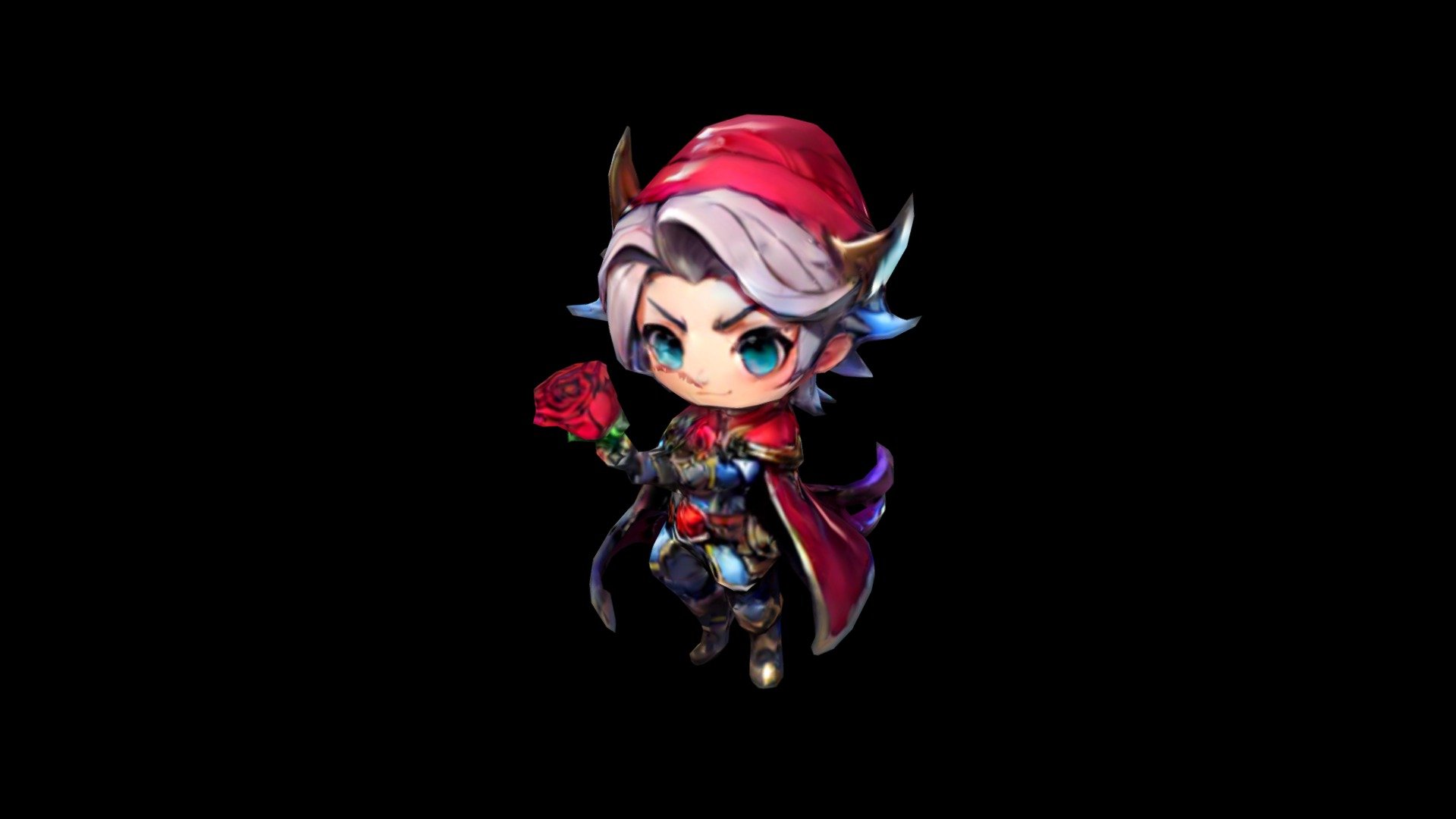 An illustration of a protagonist in the game Lea - Download Free 3D ...