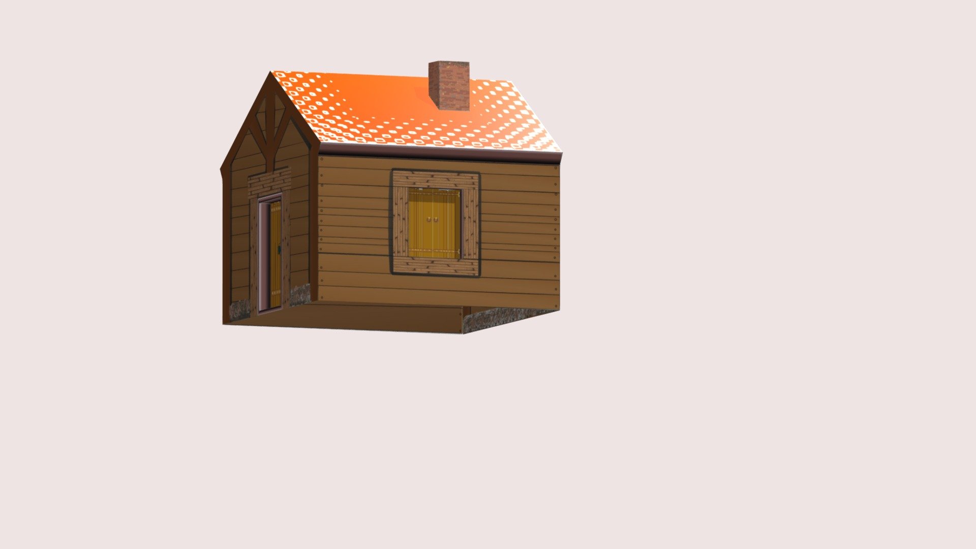Basic House SM - Download Free 3D model by papaakim2 [932cf8e] - Sketchfab